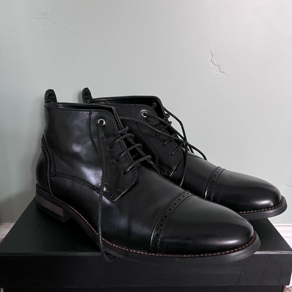 Bruno Marc | Shoes | Bruno Marc Mens Dress Ankle Boots Cap Toe Oxford ...